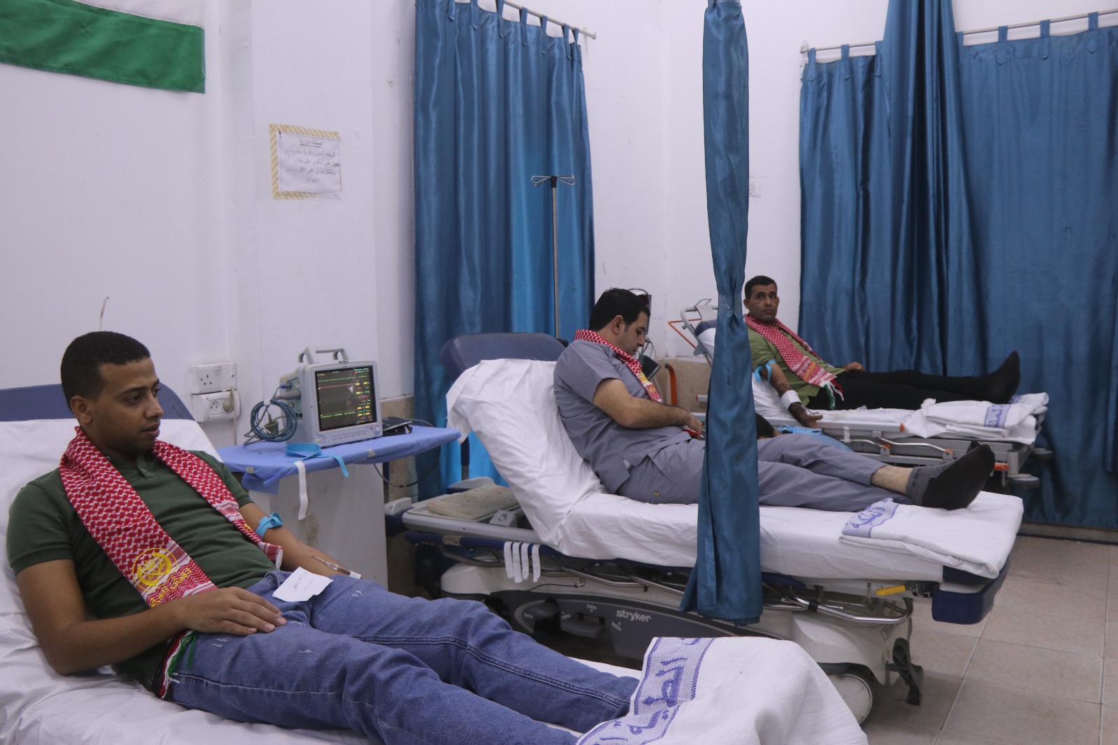 المستشفى الميداني الأردن ينظم حملة للتبرع بالدم لأهالي شمال غزة | شرق ...